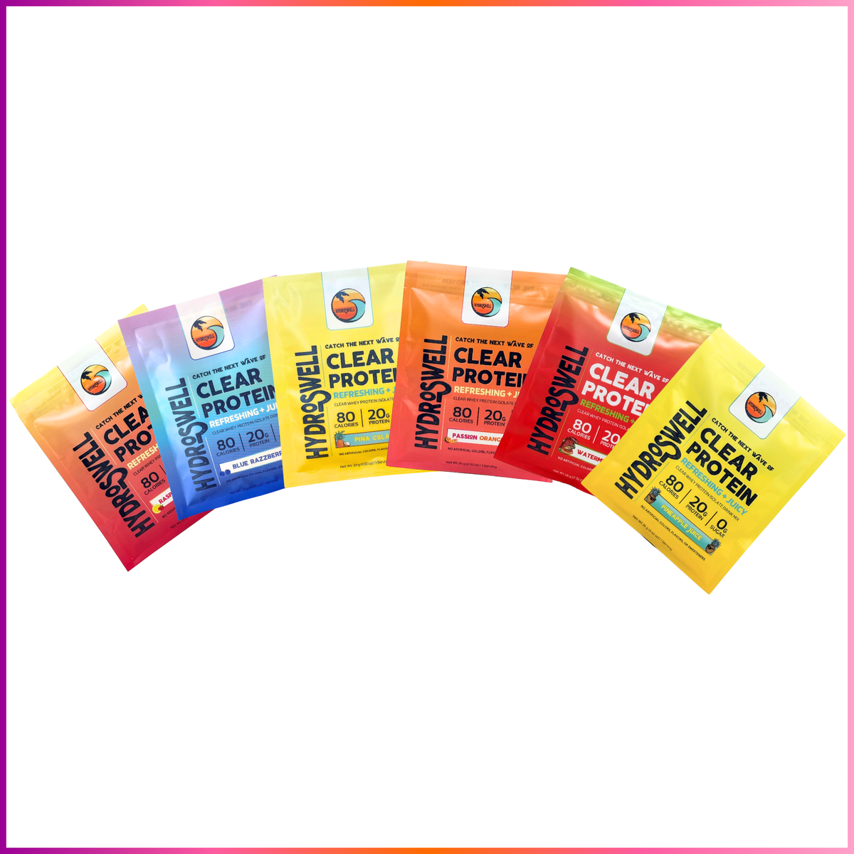 Clear Protein Sample Pack – HydroSwell