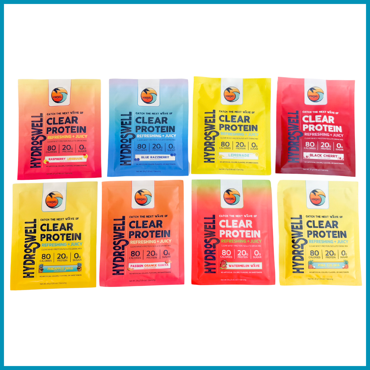 Clear Protein Sample Pack – HydroSwell